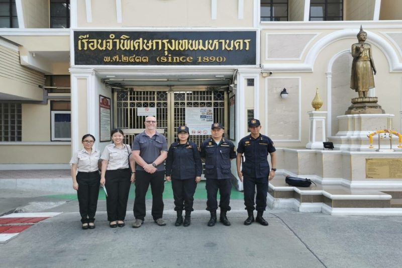 The Correctional Officer from Tasmania Prison Service visits Klong Prem ...