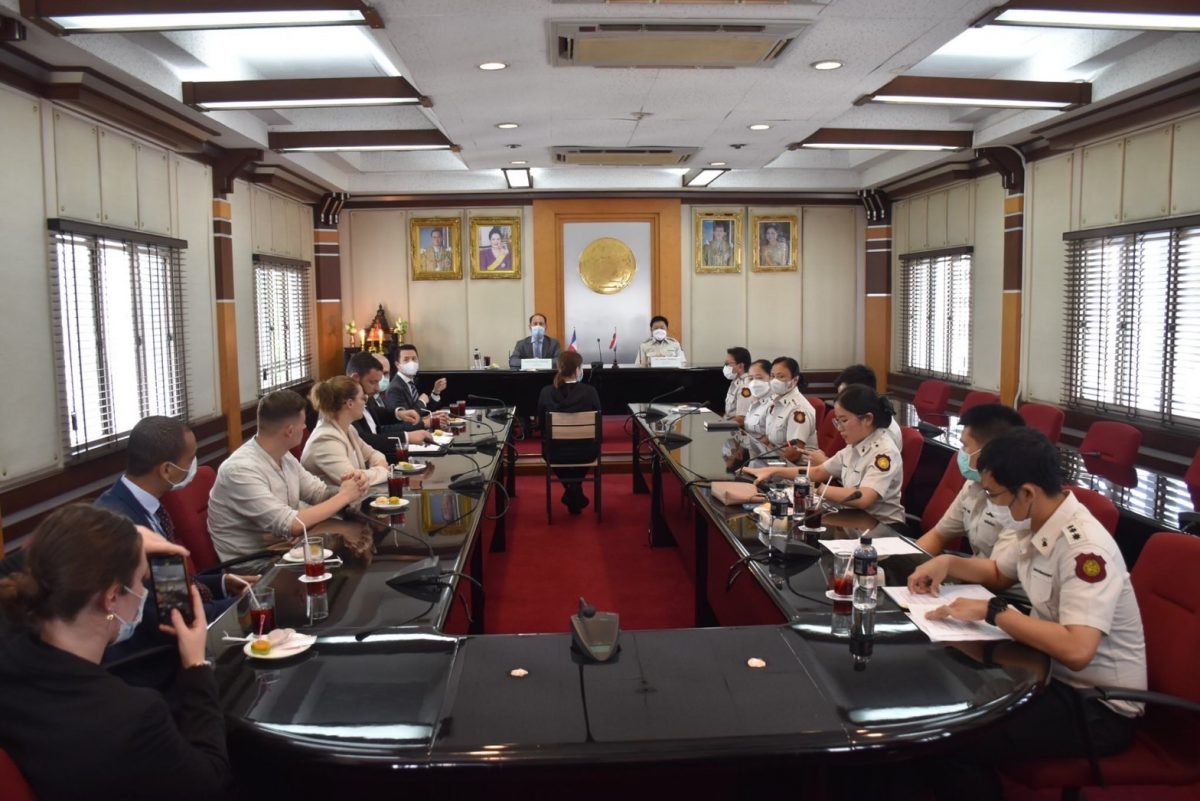 French inmate Transfer Ceremony – Department of Corrections : Thailand